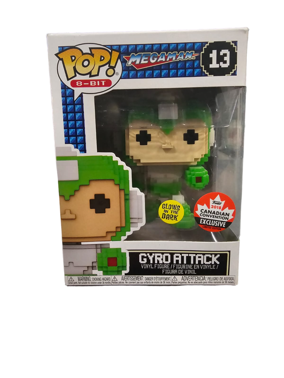 Funko Gyro Attack Glows in the Dark 2018 Canadian Convention Exclusive