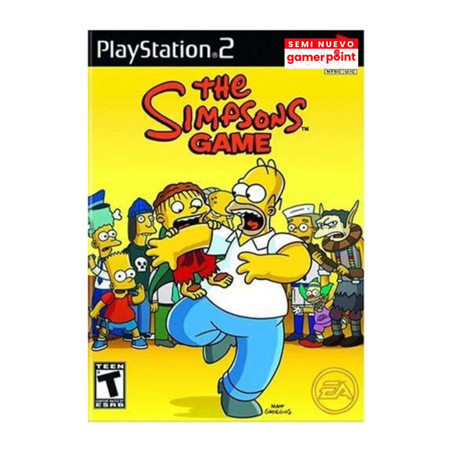 The Simpsons Game Ps2 Usado