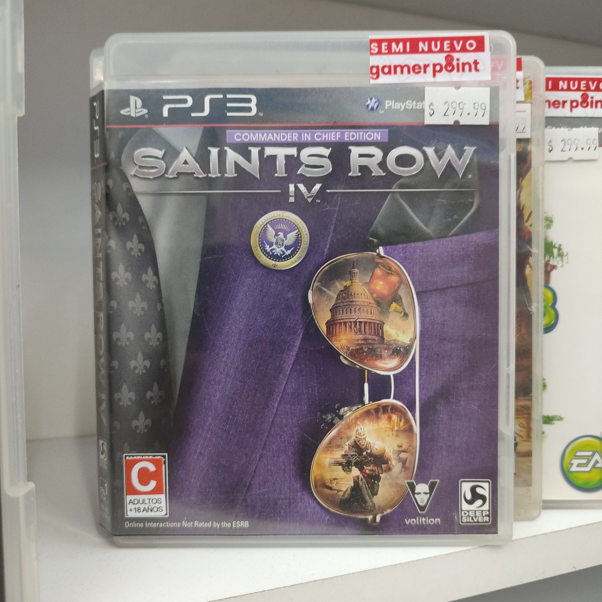 saints row iv commander in chief edition ps3 usado